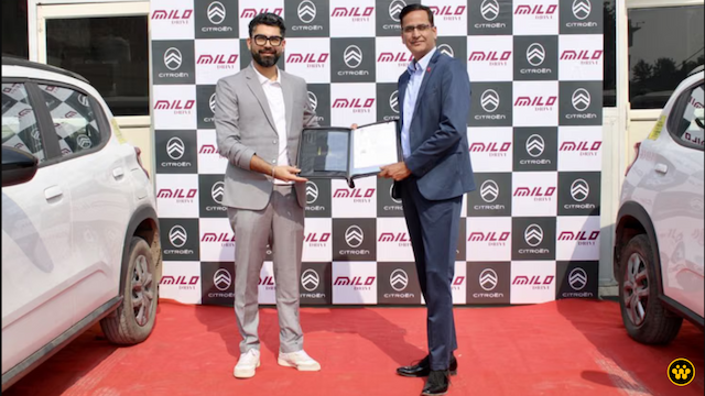 Citroën India Partners with Milo Drive to Deploy 500 ë-C3 EVs | EVINDIA