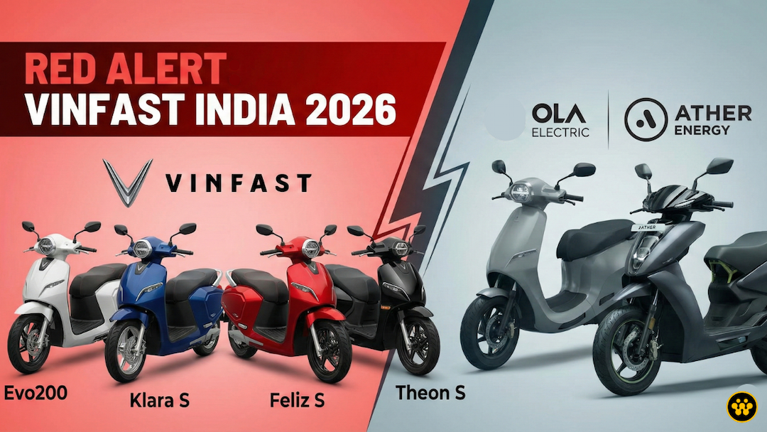 VinFast Electric Scooter India 2026: Models, Price & BaaS Plan | EVINDIA