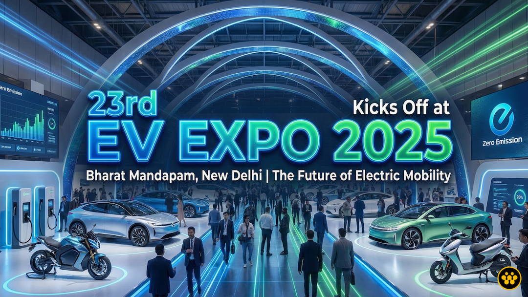 23rd EV Expo 2025 Begins at Bharat Mandapam, New Delhi | EVINDIA