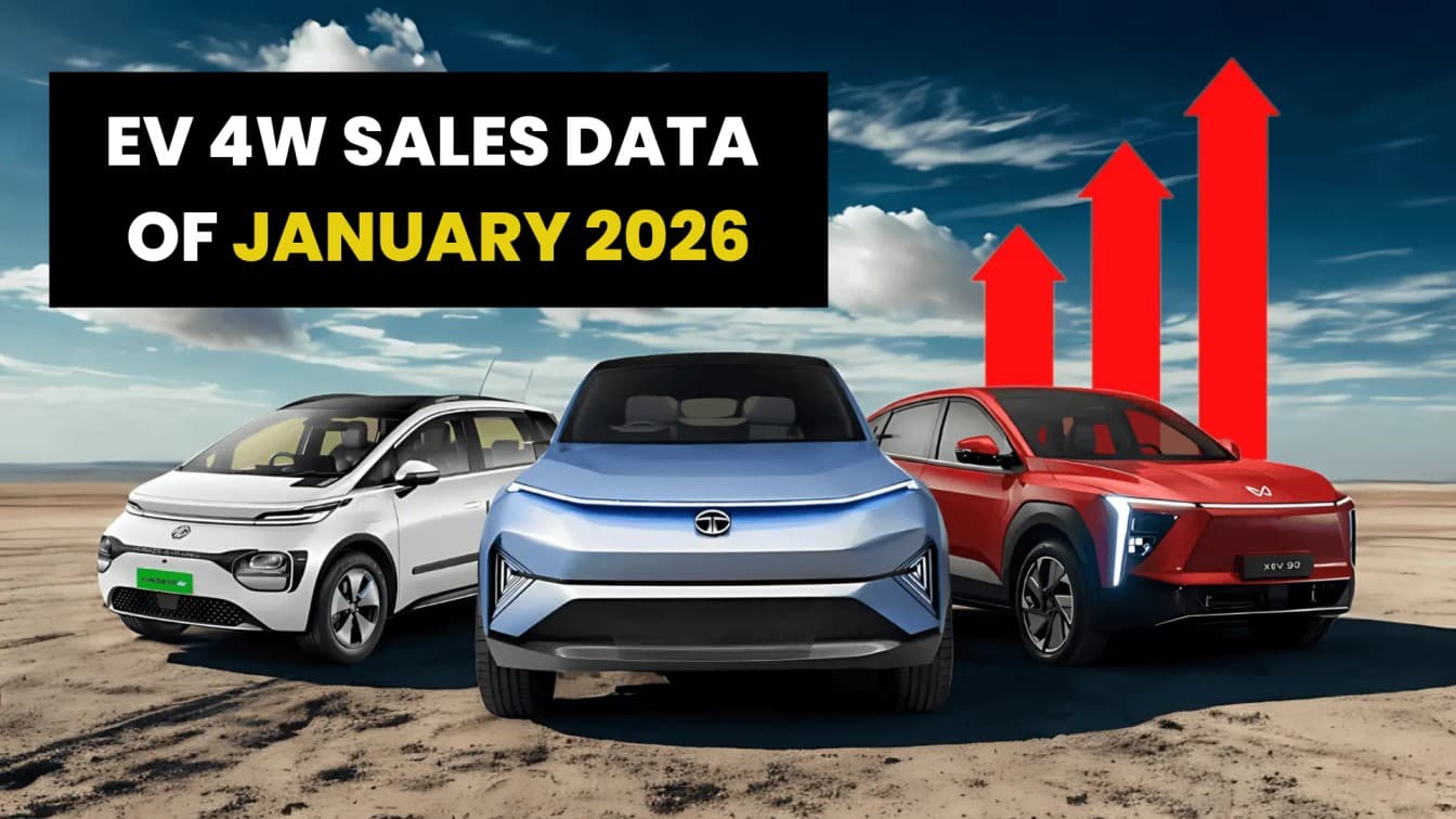 Jan 2026 EV 4 wheeler sales India : Tata Leads as VinFast Beats BMW ...