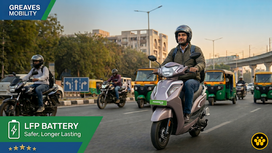 Ampere Electric Scooter 2026: LFP Safety & Reliability Hub | EVINDIA