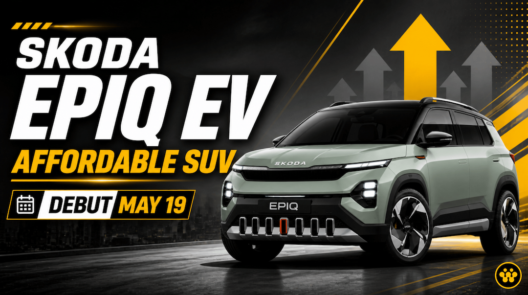 Skoda Epiq EV India: Price, Specs & Global Debut Date | EVINDIA