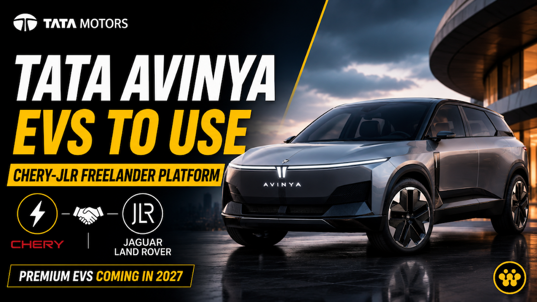Tata Avinya EVs to Use Chery-JLR Freelander Platform | EVINDIA